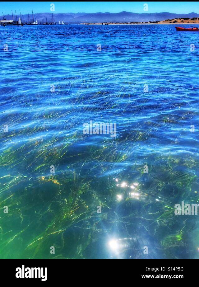 Reflections of the ocean on a beautiful sunny day Stock Photo - Alamy