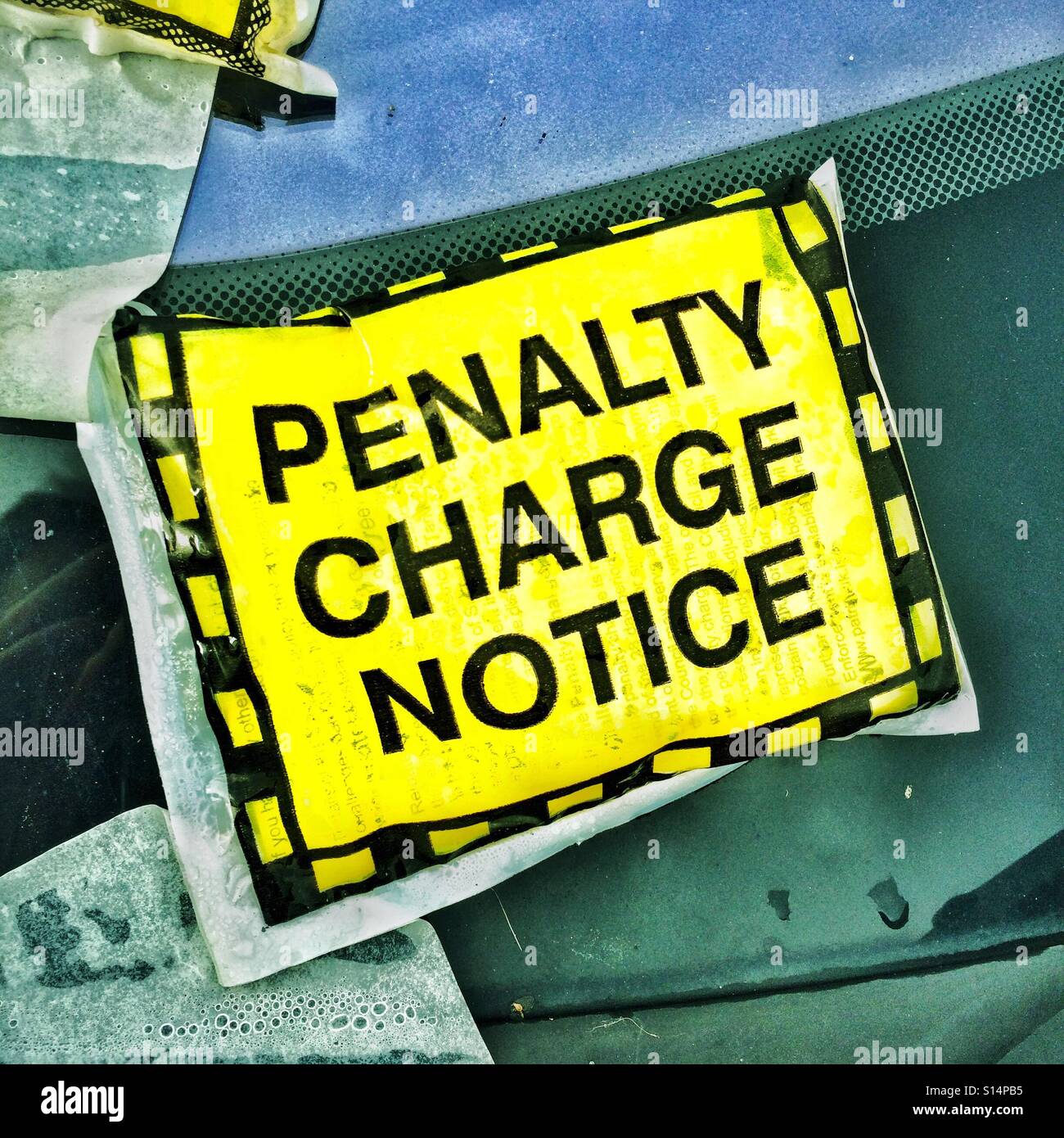 Penalty charge parking ticket hi-res stock photography and images - Alamy