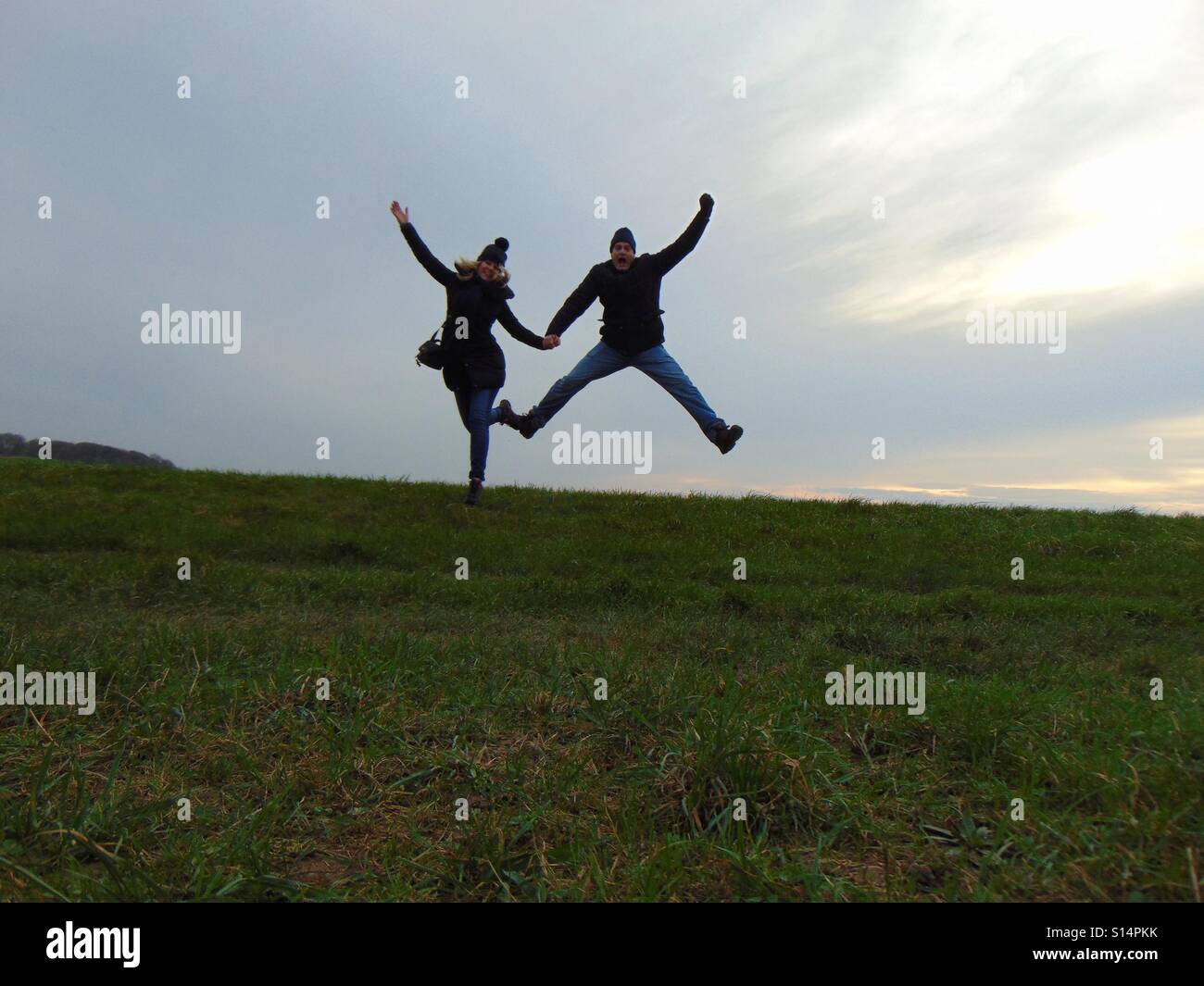 The jump around hi-res stock photography and images - Alamy