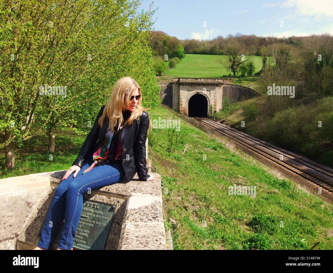 Box tunnel with train hi-res stock photography and images - Alamy