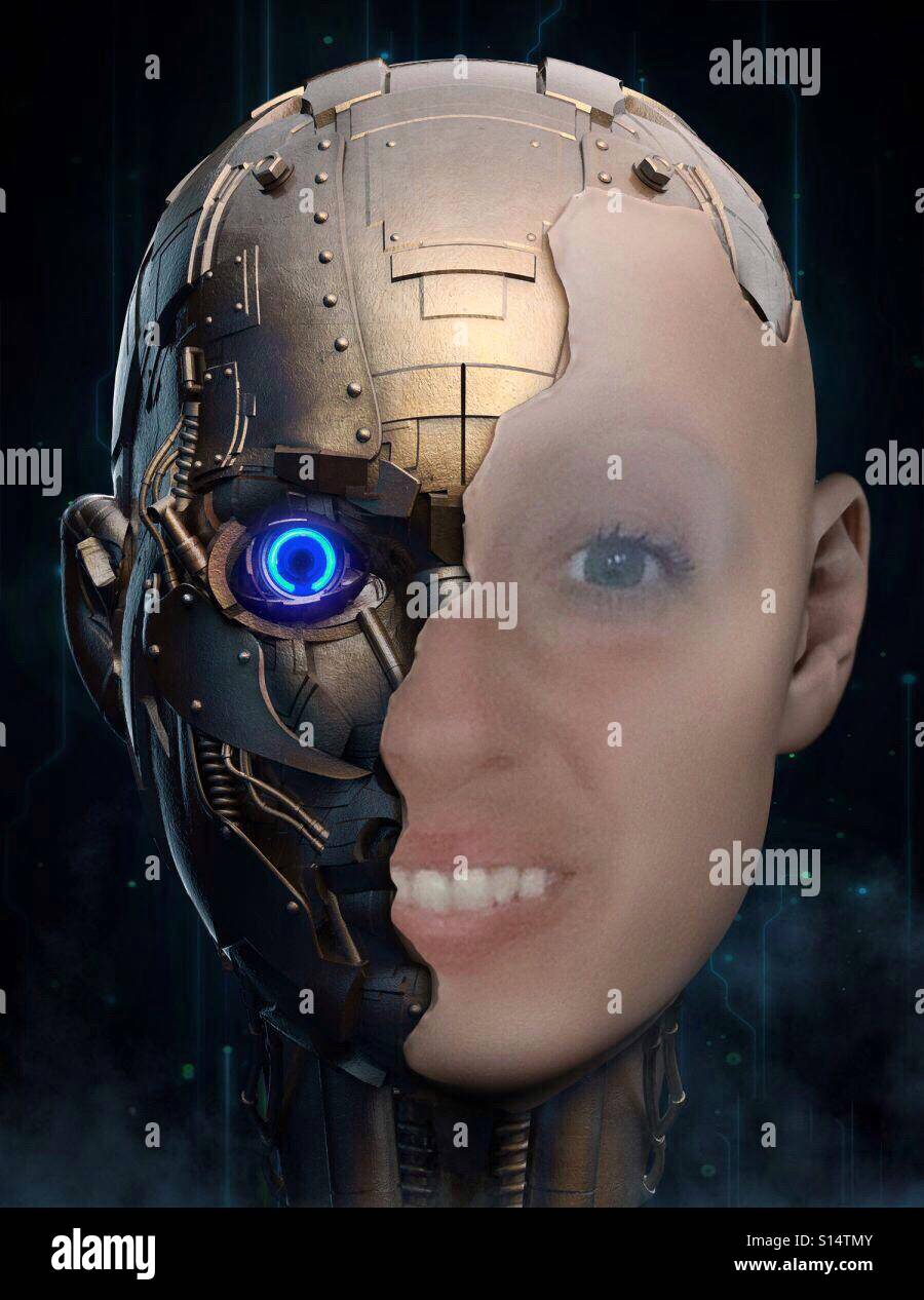 Spooky robot hi-res stock photography and images - Alamy