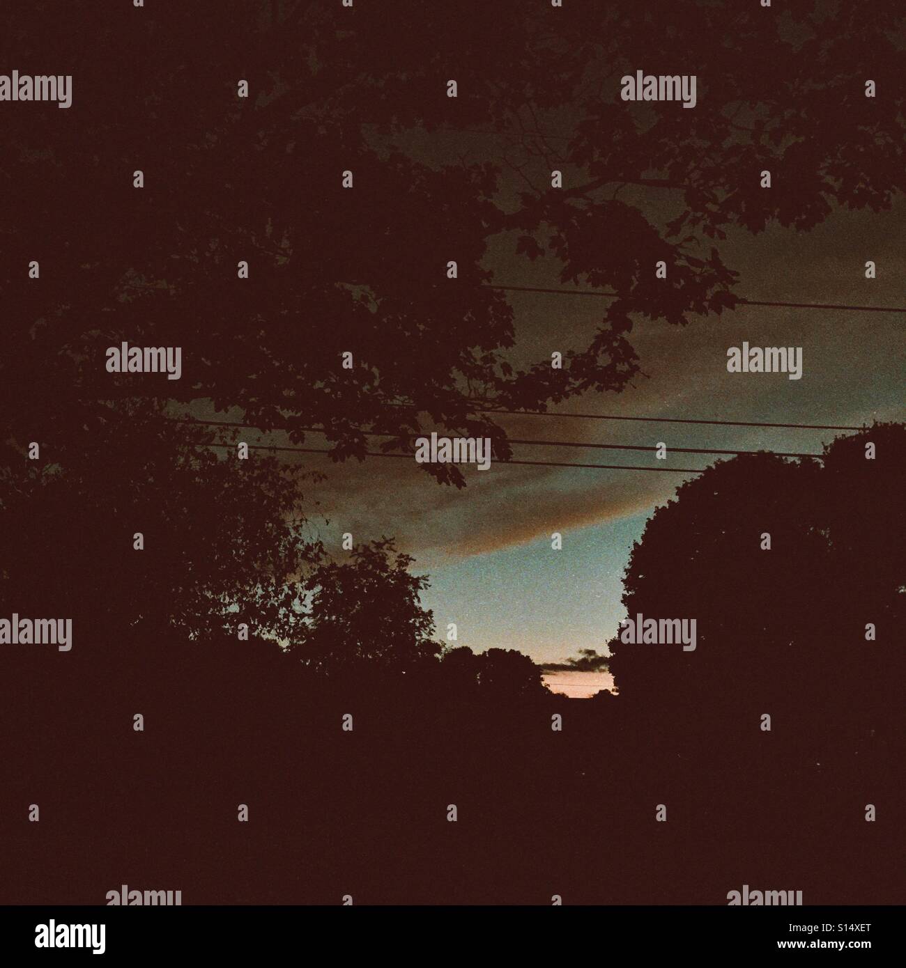 Filmic silhouette hi-res stock photography and images - Alamy
