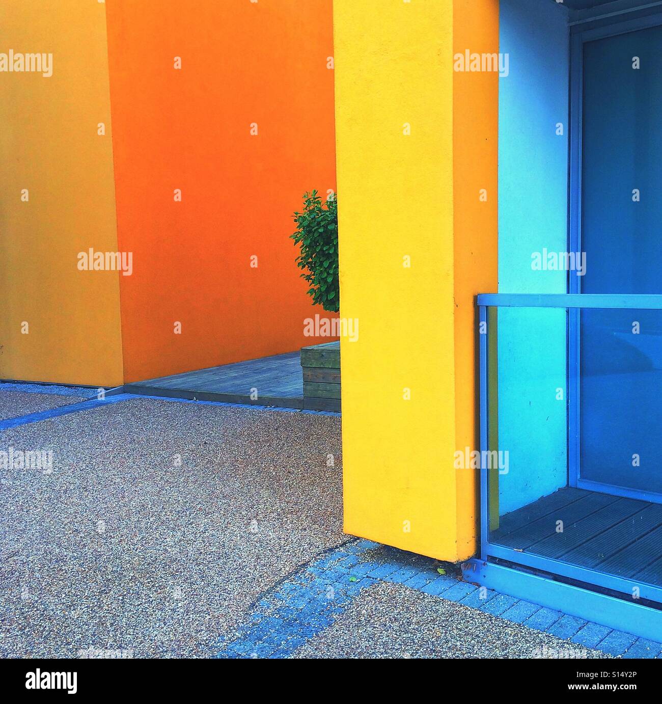 An abstract of a city housing estate Stock Photo - Alamy