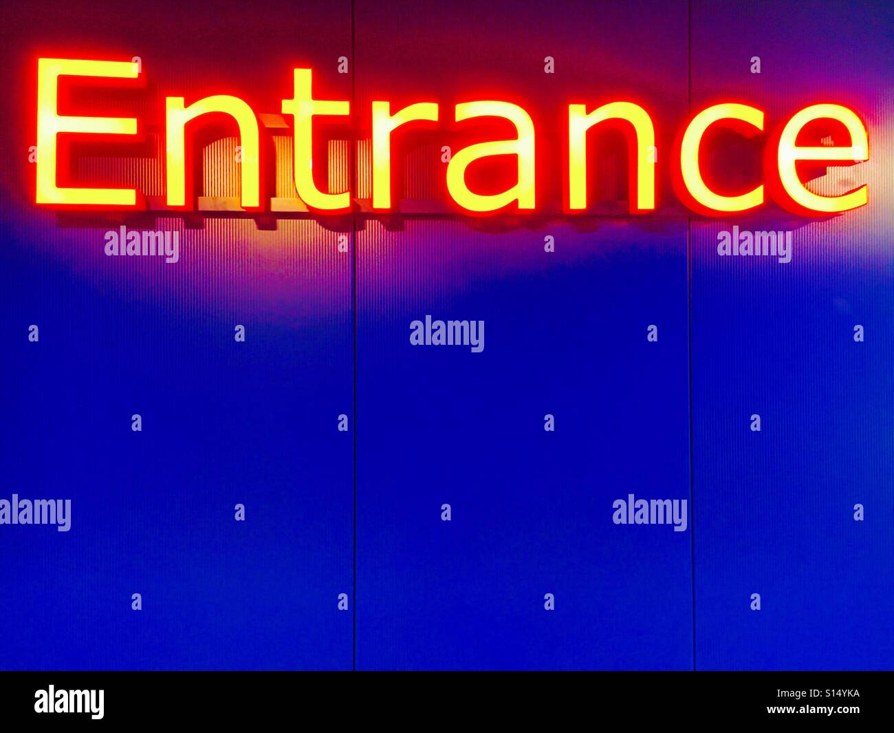 Lit sign hi-res stock photography and images - Alamy
