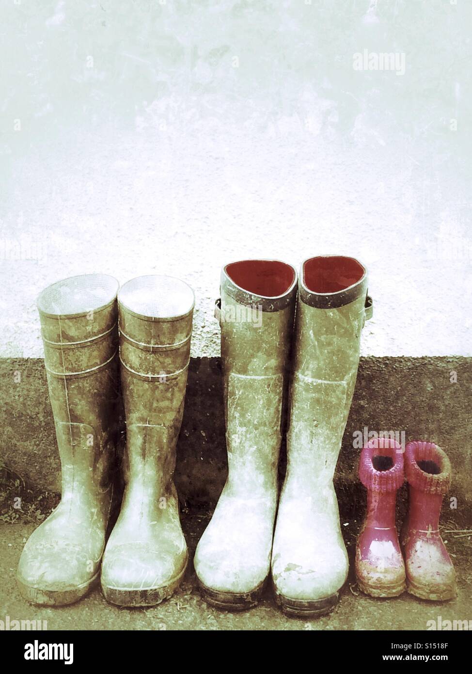 Welly boots hi-res stock photography and images - Alamy