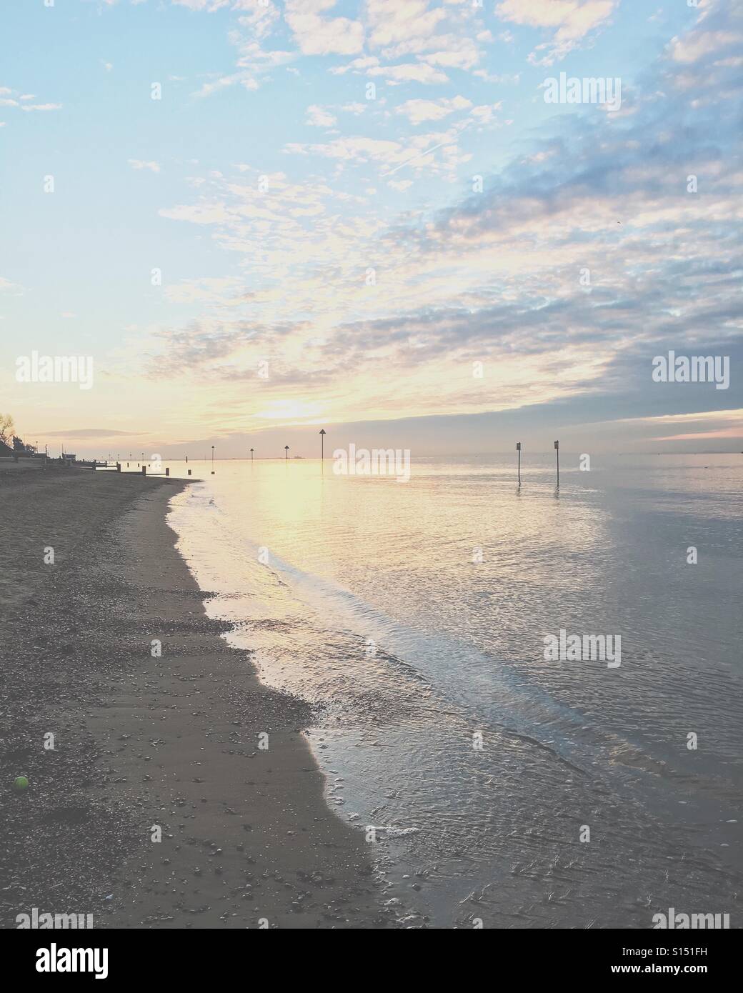 Dawn over the sea Stock Photo - Alamy