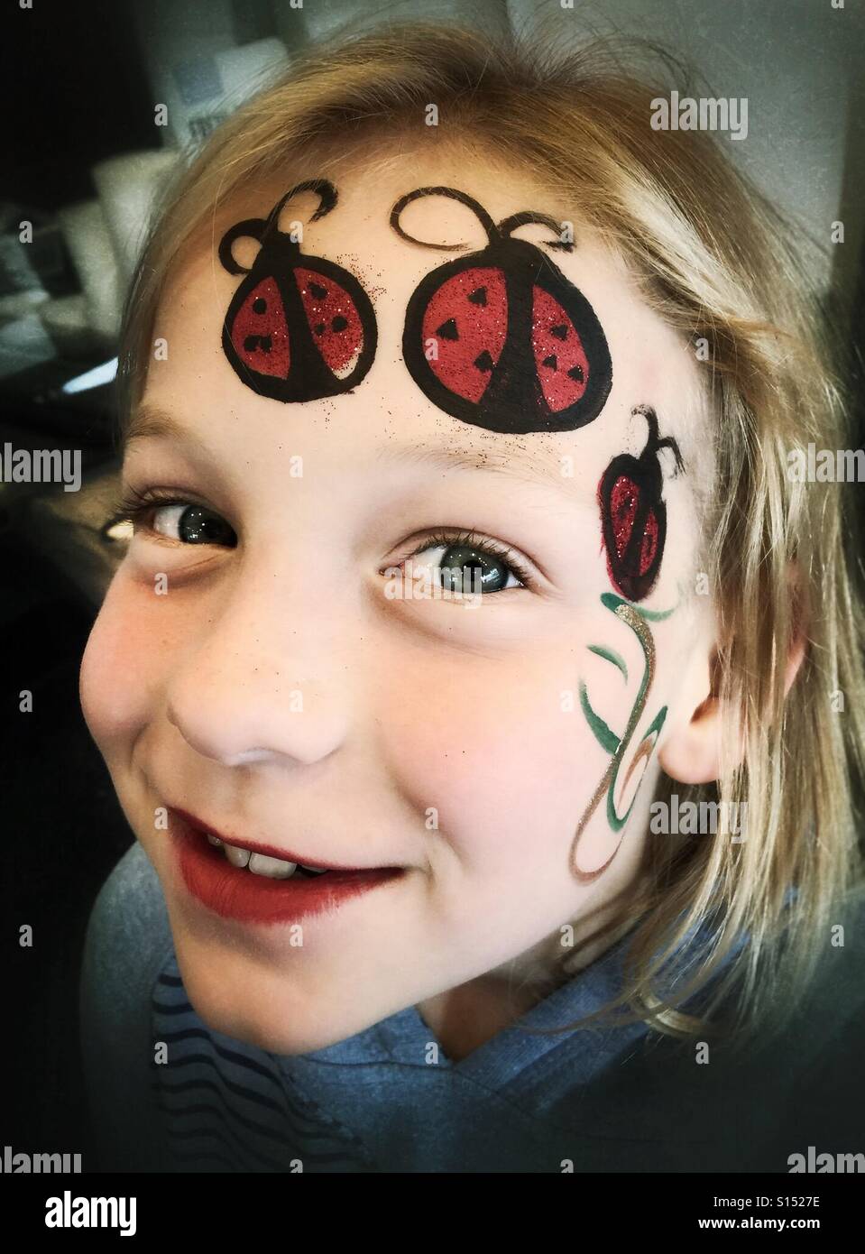 Ladybug Face Painting Ideas