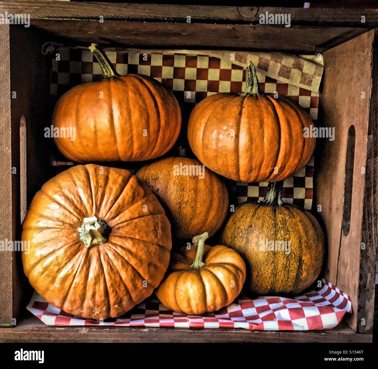 Box of Fall Stock Photo - Alamy