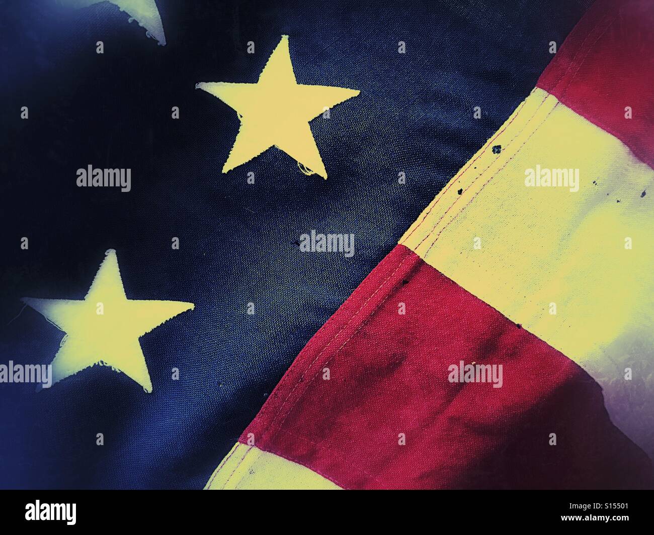 USA battalion flag Stock Photo - Alamy