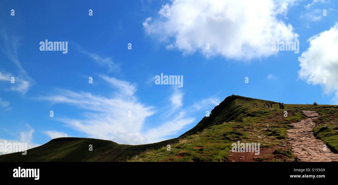 Pen Y Fan Summit Stock Photo - Alamy