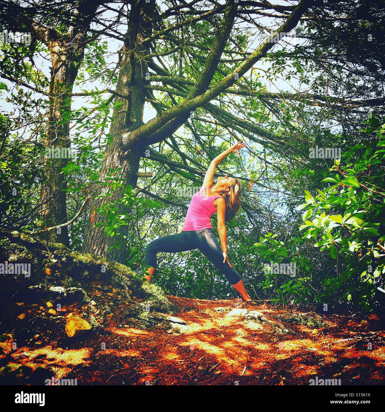 Yoga nature zen hi-res stock photography and images - Alamy