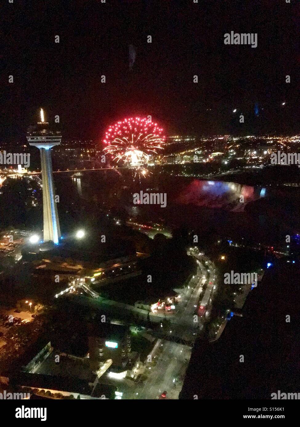 Niagara falls fire works hi-res stock photography and images - Alamy