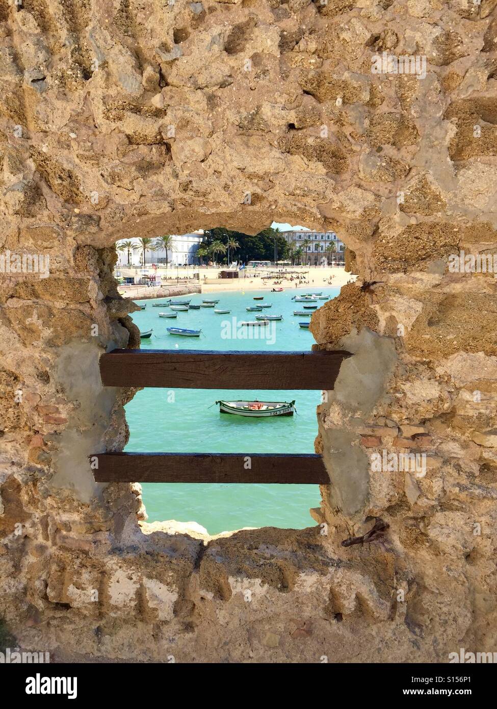 Medieval castle window hi-res stock photography and images - Alamy