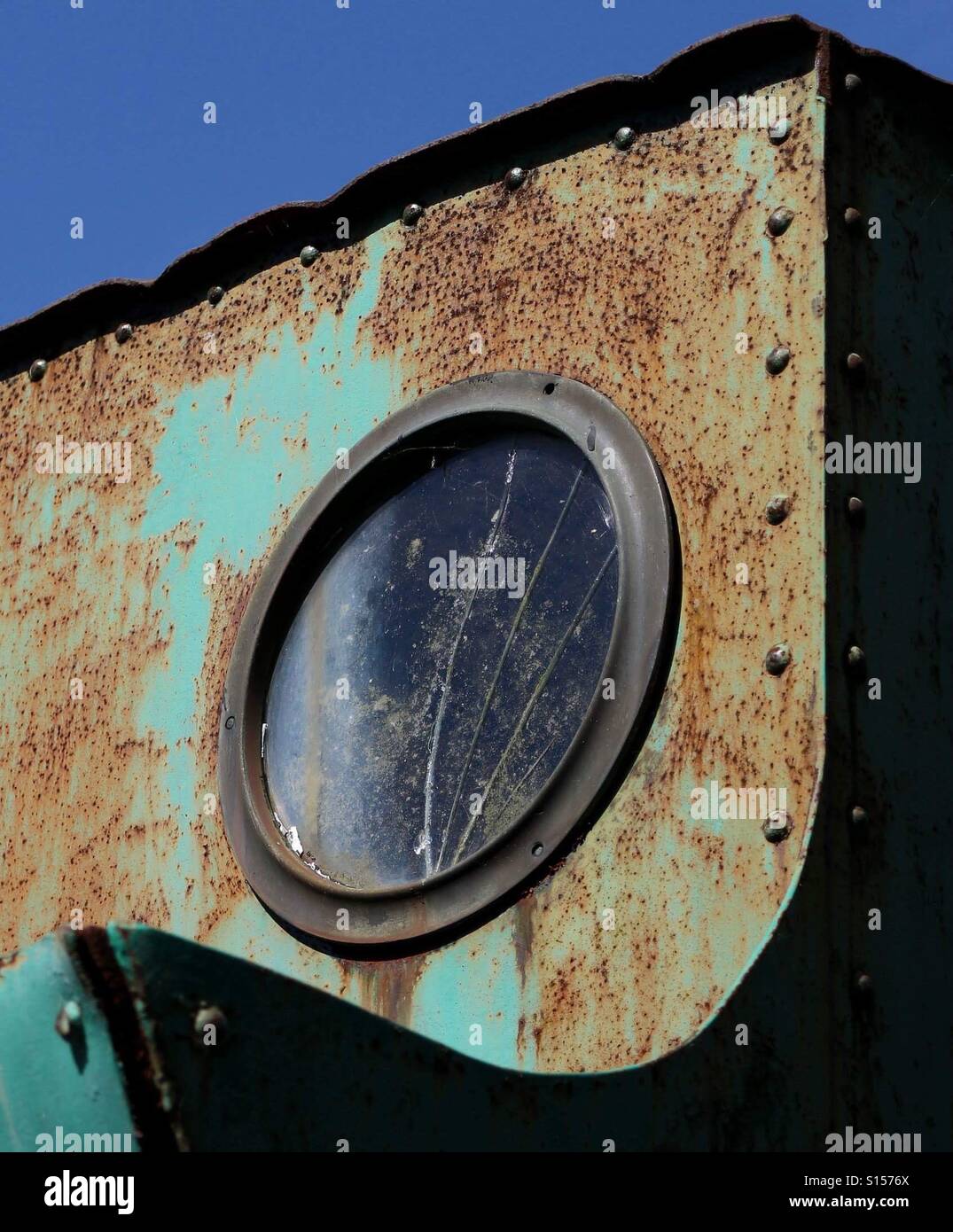 Train Engine Window Stock Photo - Alamy