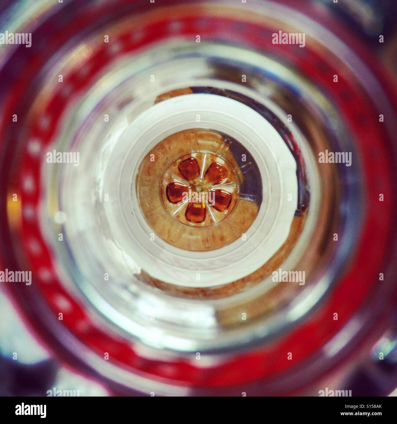 Inside a bottle! Stock Photo - Alamy