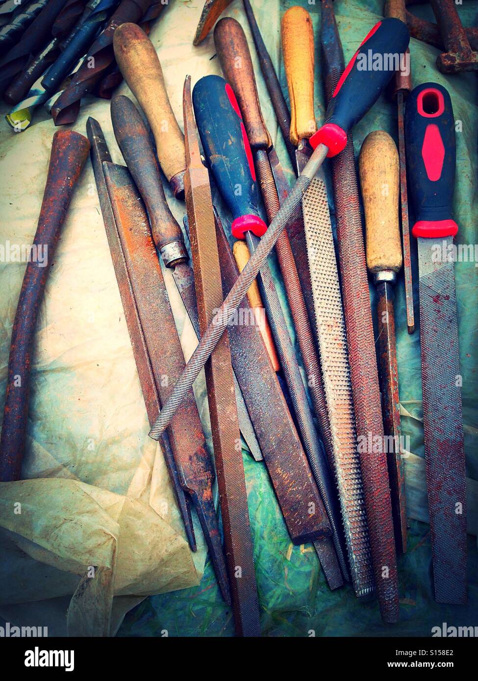 Flat file carpenter hi-res stock photography and images - Alamy