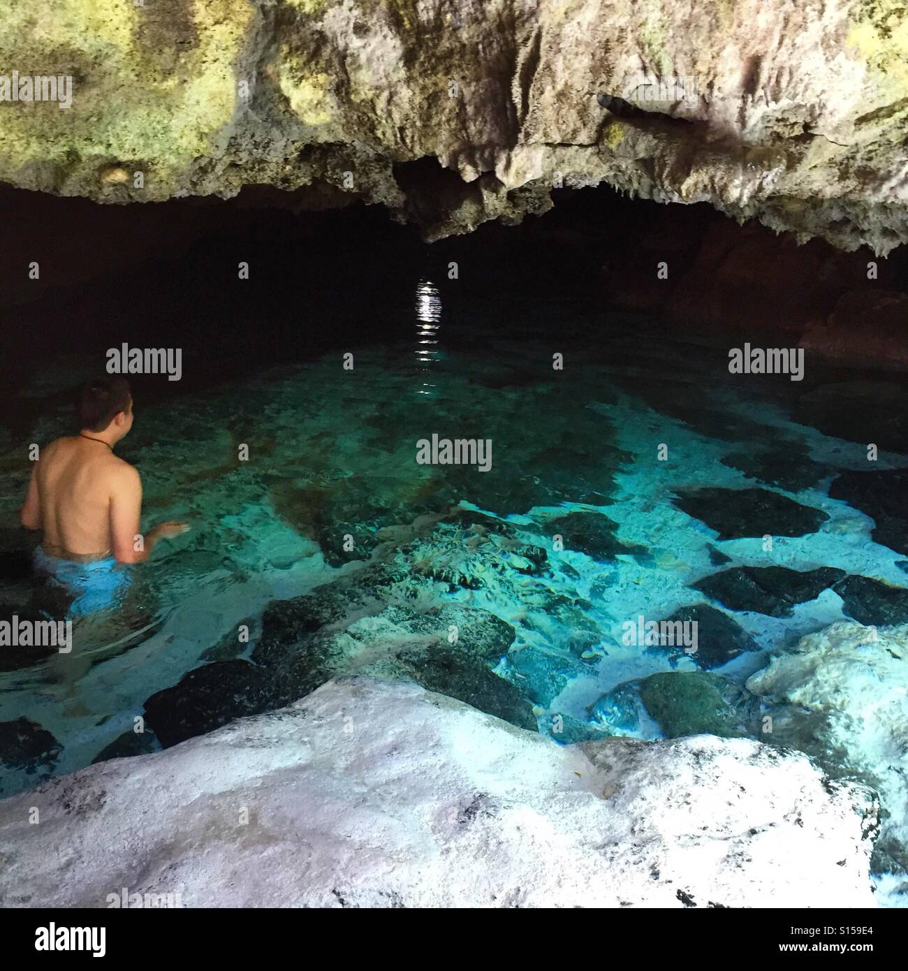 Hidden cave hi-res stock photography and images - Alamy