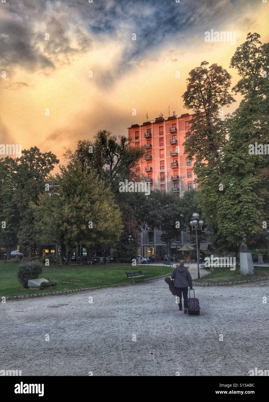 Back home Stock Photo - Alamy