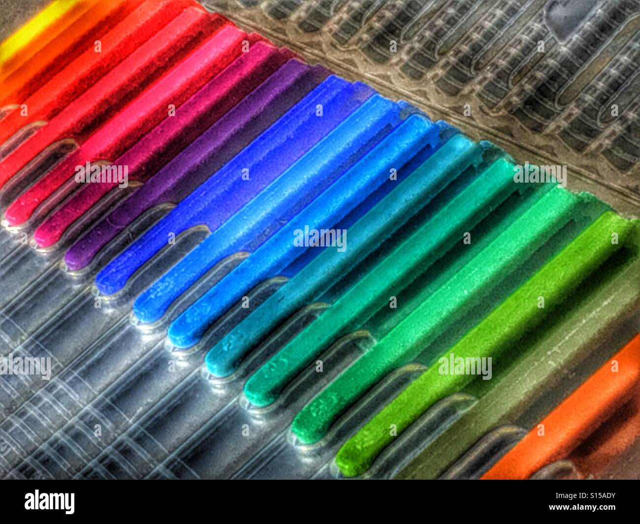 Pens abstract hi-res stock photography and images - Alamy