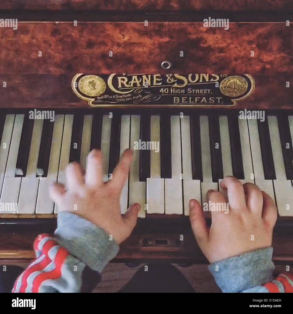 Boy Playing Piano High Resolution Stock Photography and Images - Alamy