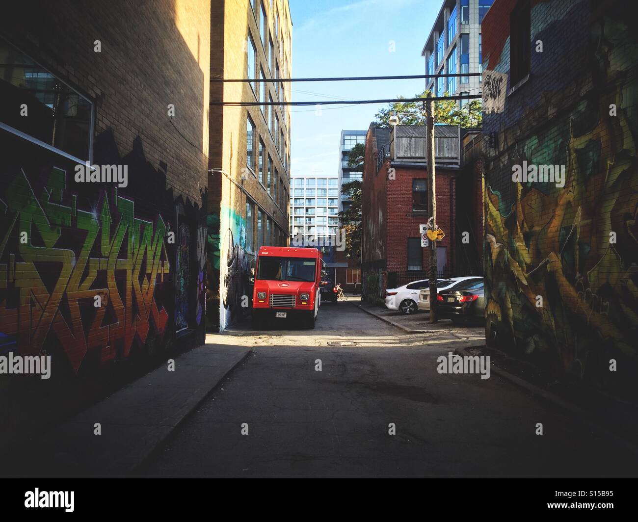 Graffiti alley hi-res stock photography and images - Alamy