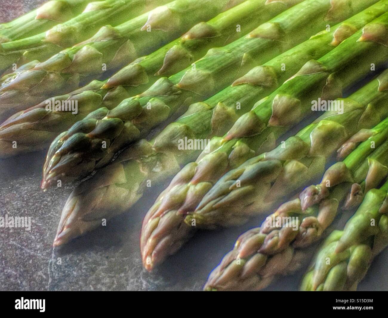 Fresh green asparagus Stock Photo - Alamy
