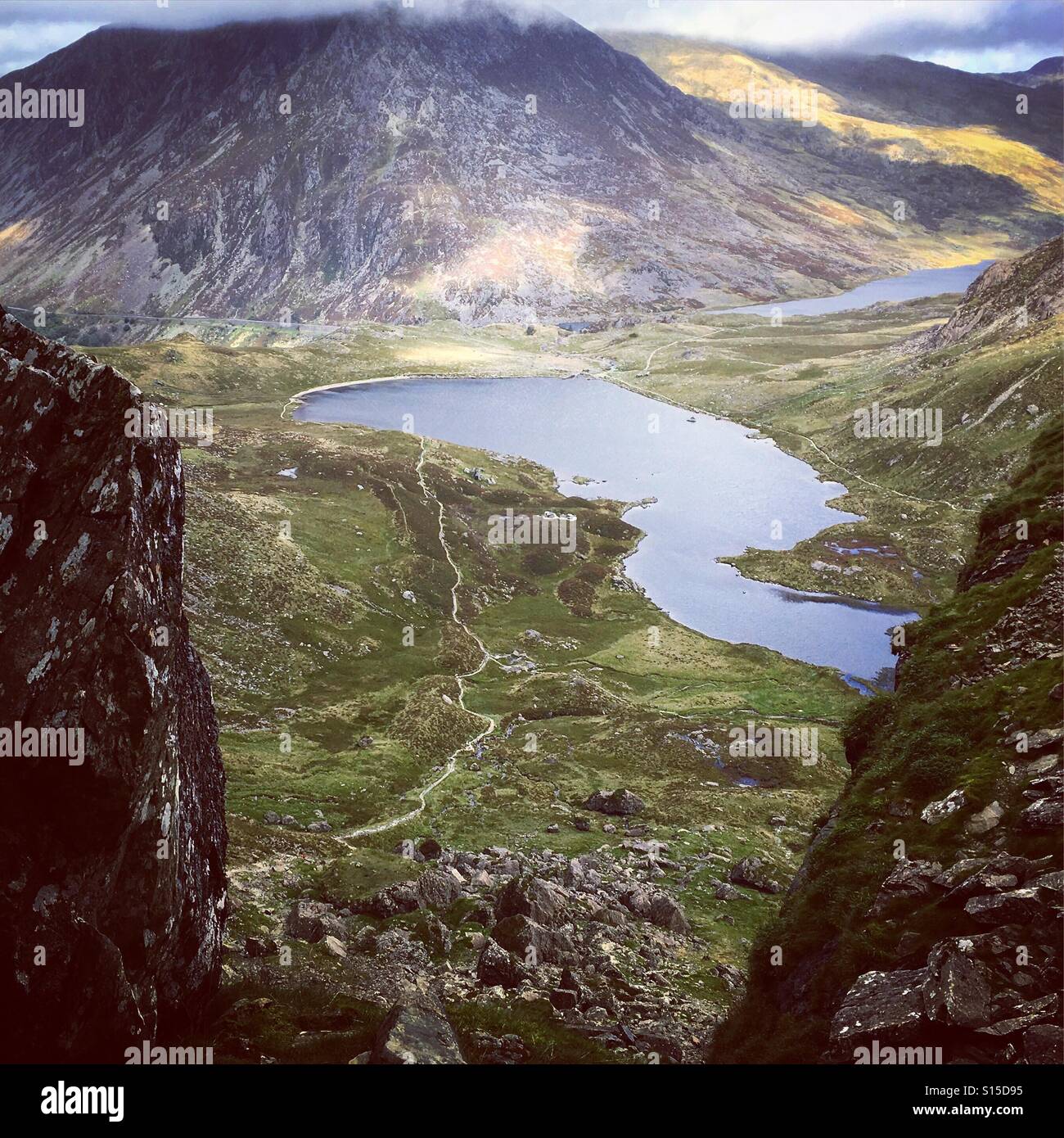 Snowdonia the devils kitchen hi-res stock photography and images - Alamy