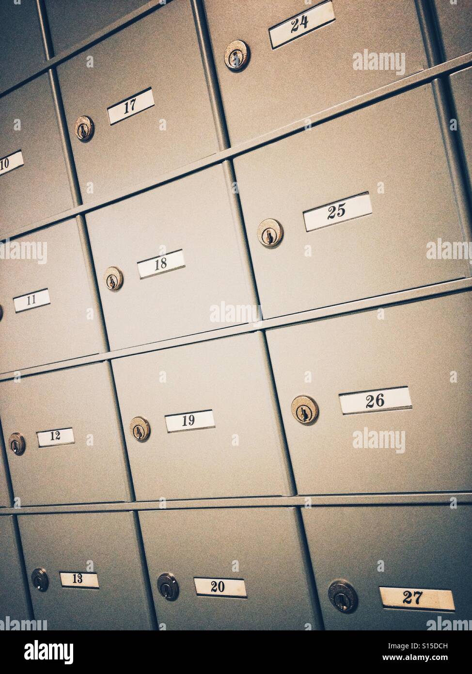 Locker numbers hi-res stock photography and images - Alamy