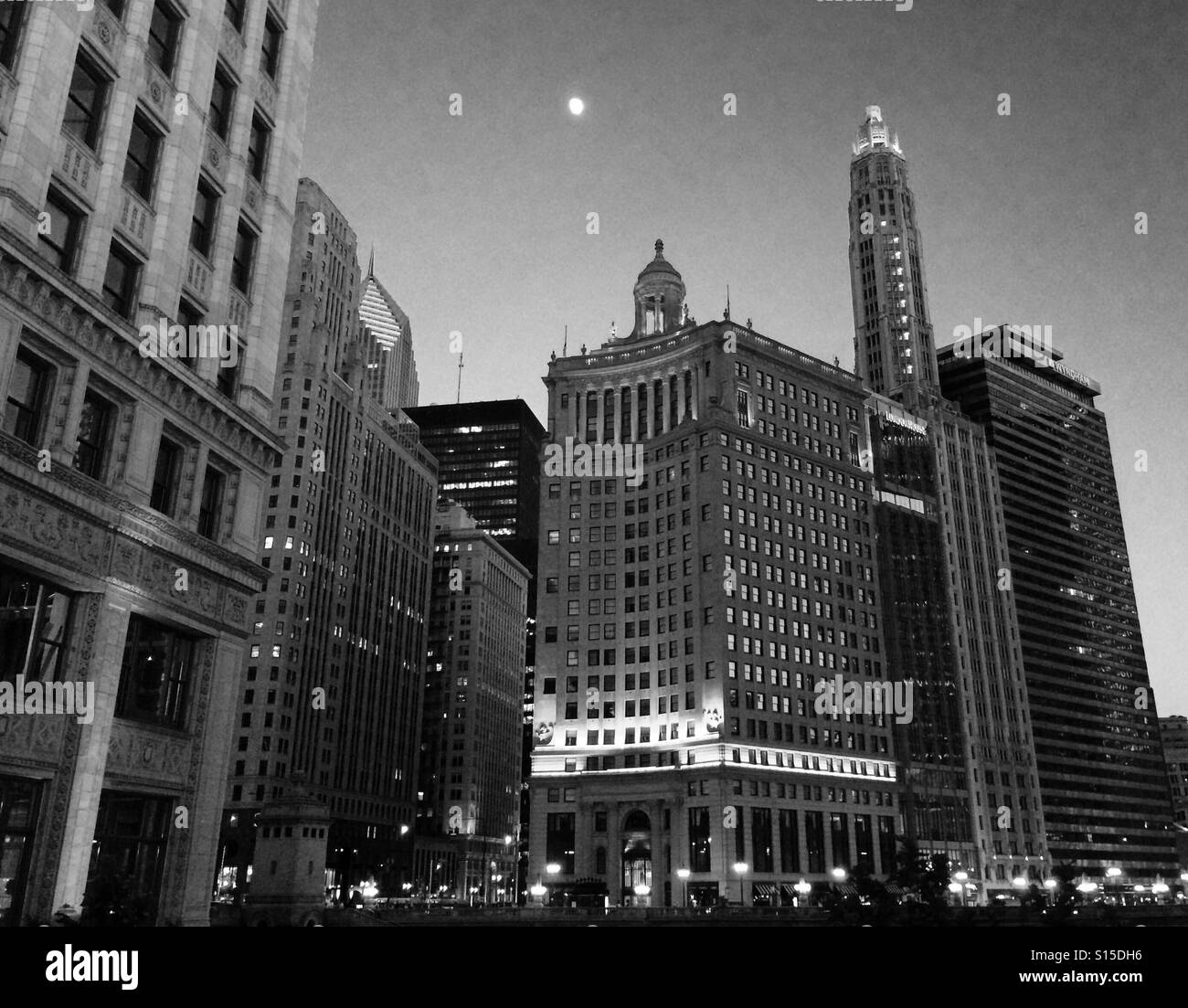 Chicago Black and White Stock Photos & Images - Alamy