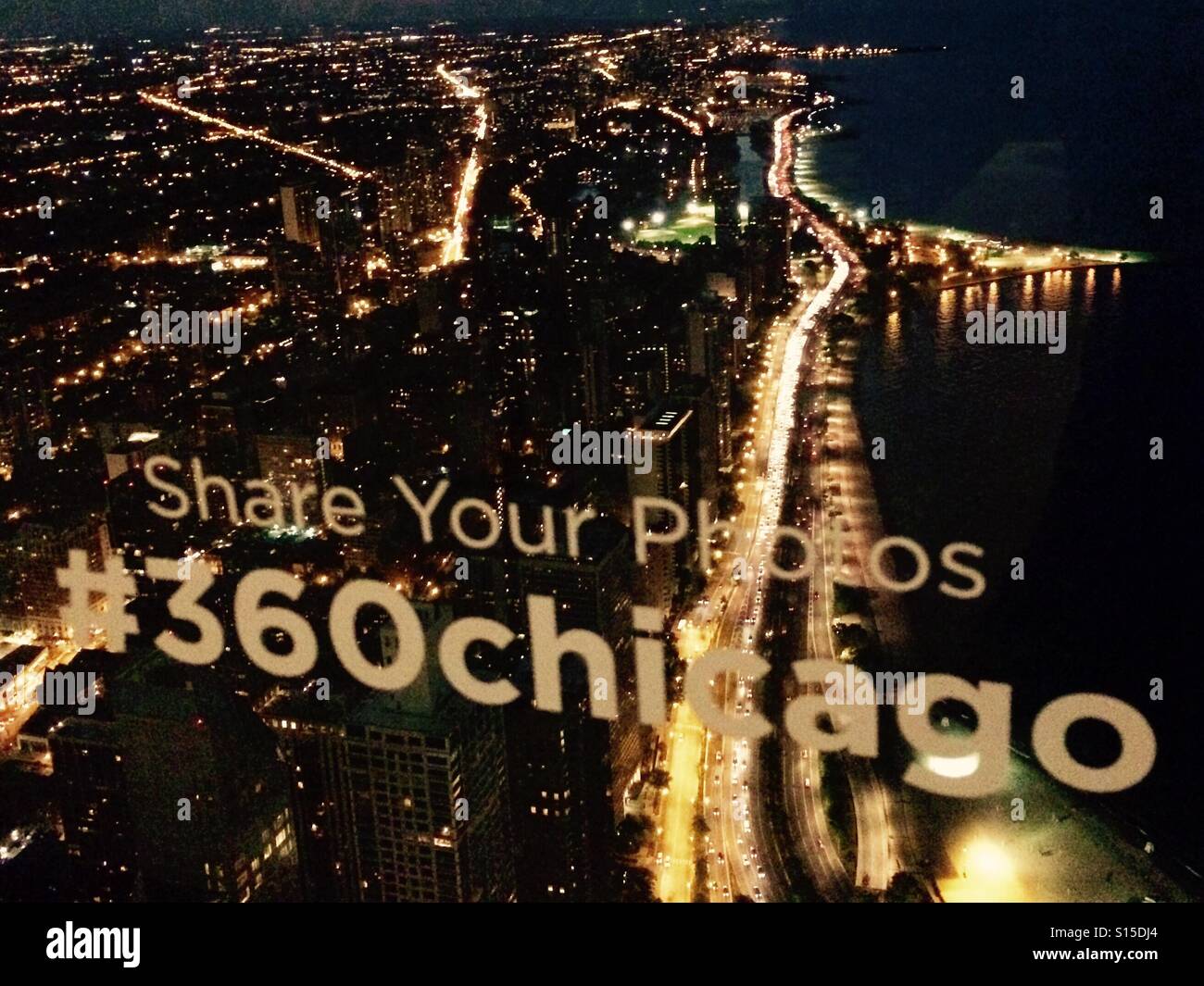 360 chicago view hi-res stock photography and images - Alamy