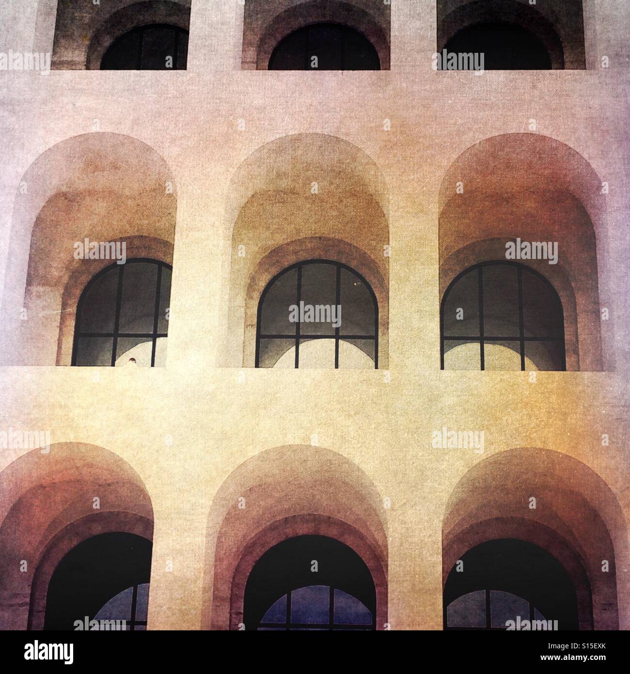 Mussolini square hi-res stock photography and images - Alamy