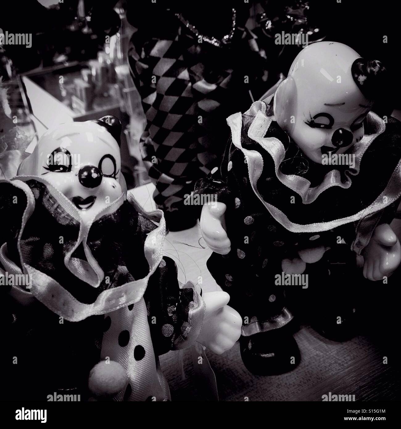 Pair clowns hi-res stock photography and images - Alamy