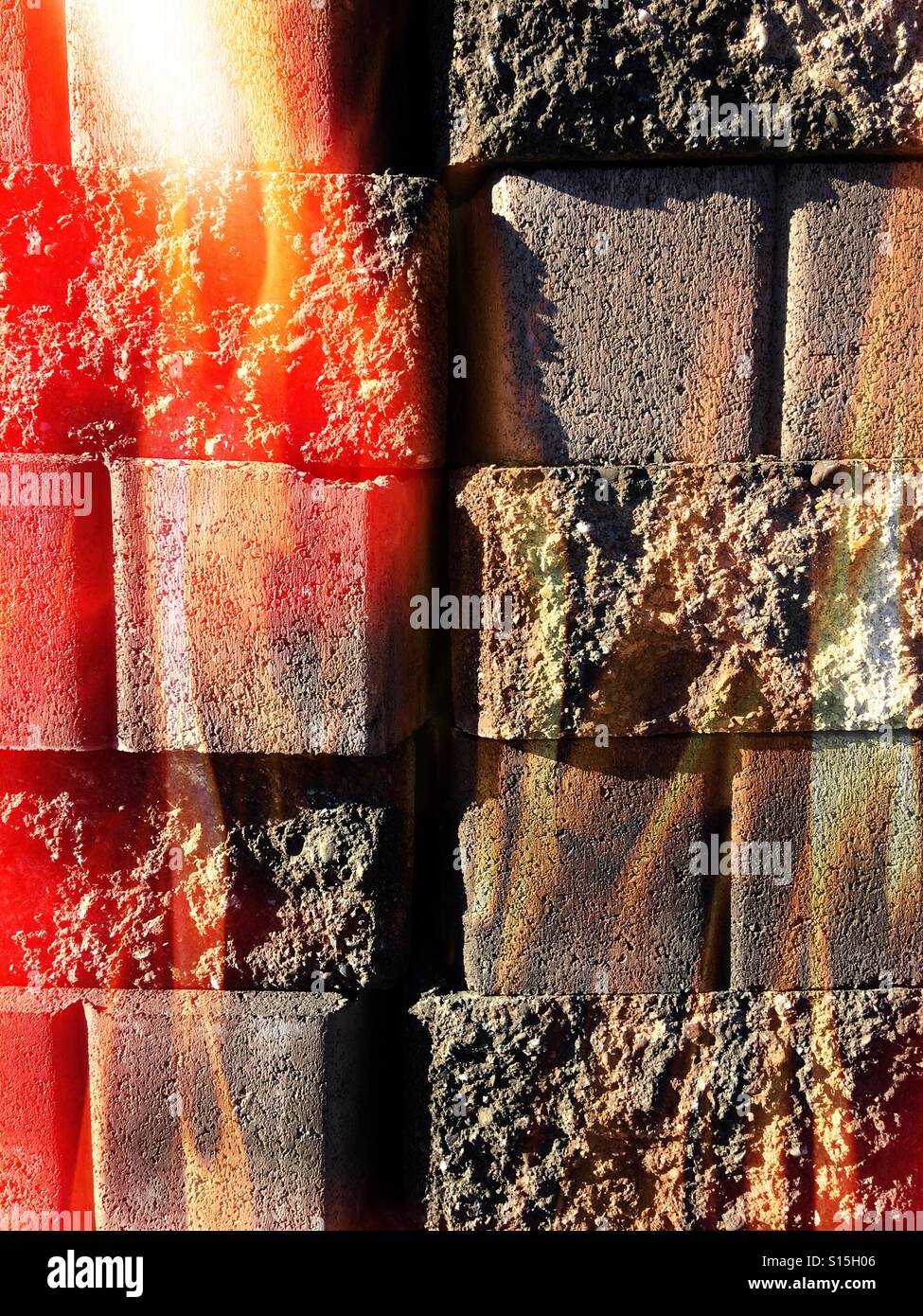 The harmony of fire & soil Stock Photo - Alamy