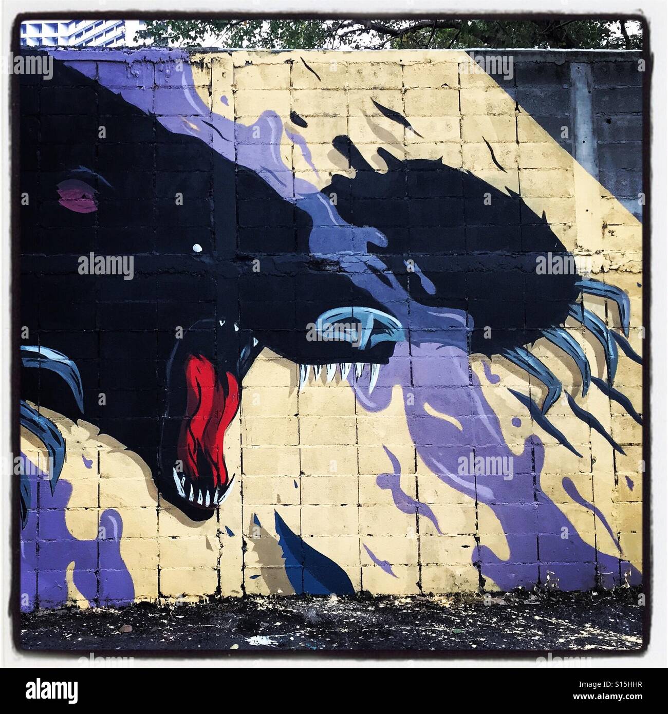 Graffiti in Bangkok during BUKRUK Festival Stock Photo - Alamy