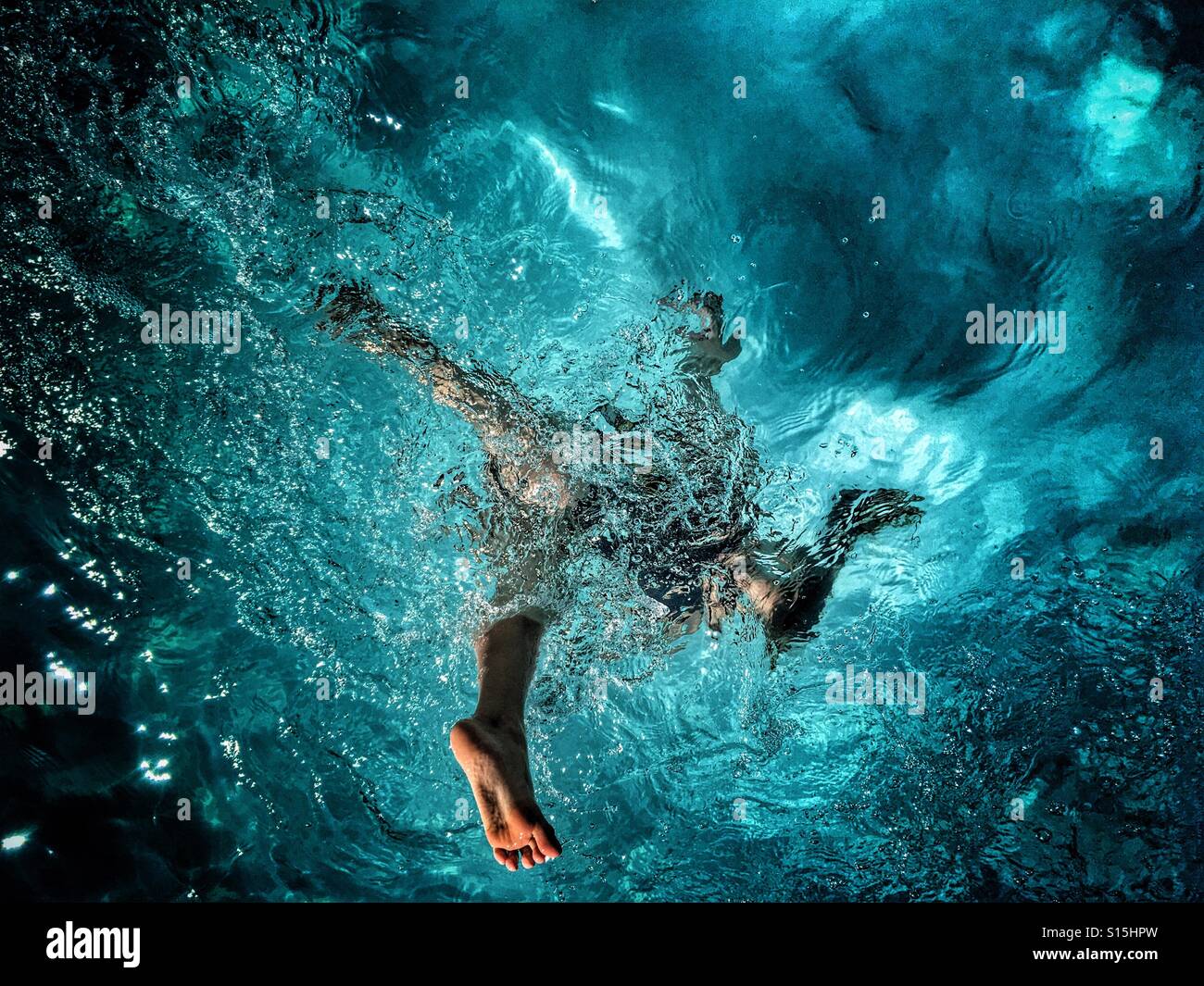 Swimming pool fun Stock Photo - Alamy