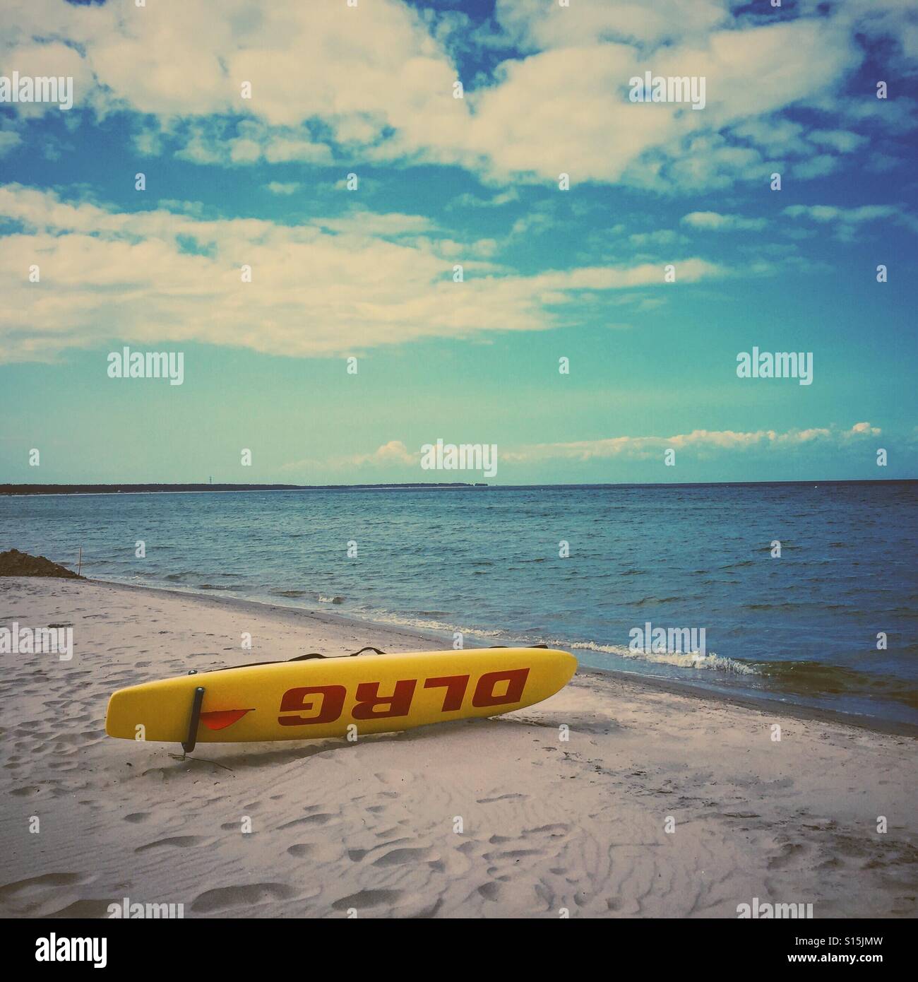 Surfboard at the beach Stock Photo - Alamy