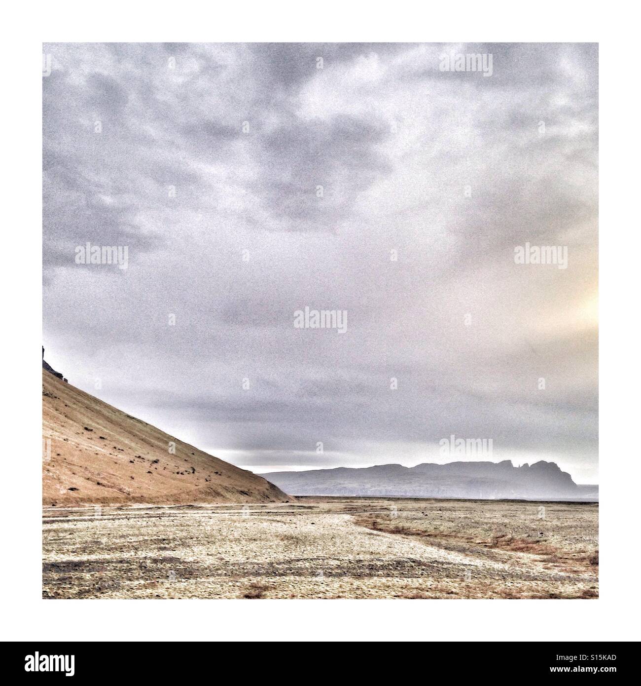 Iceland volcano slope Stock Photo - Alamy