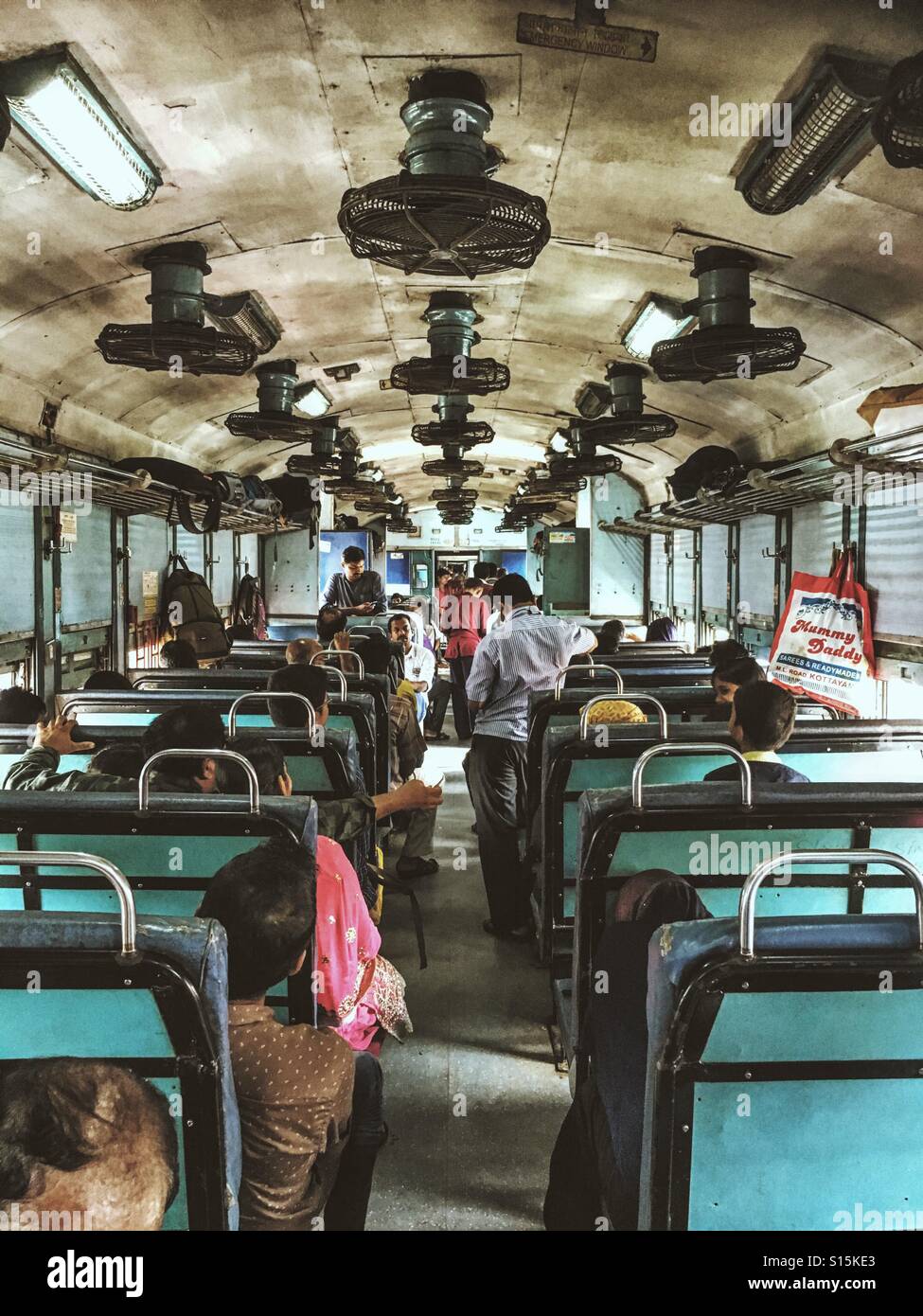 Inside Indian Train Engine
