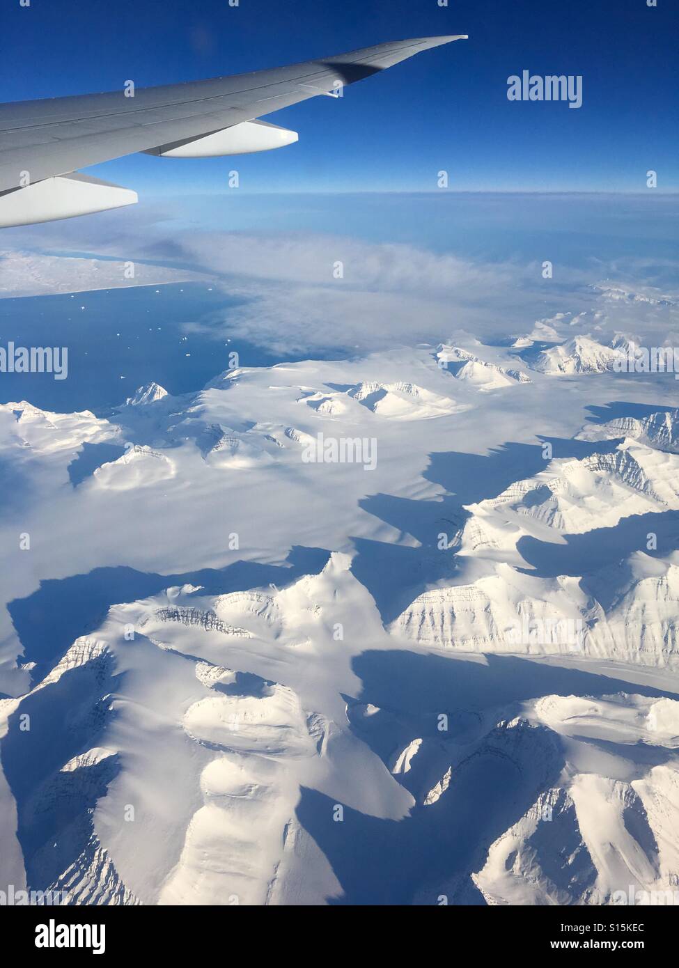 Blue ice plane hi-res stock photography and images - Alamy