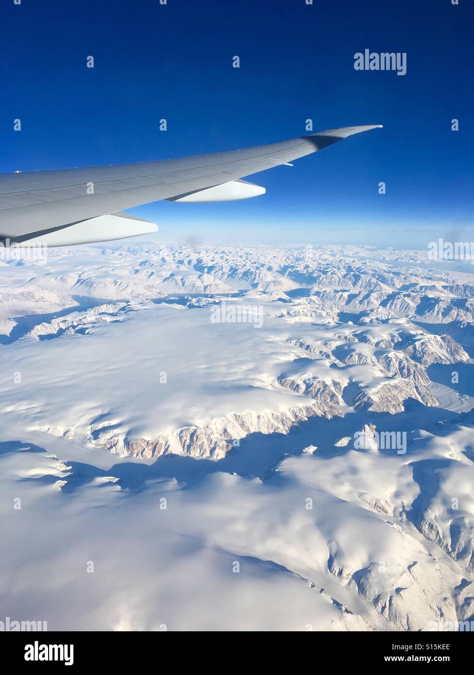 Blue ice plane hi-res stock photography and images - Alamy