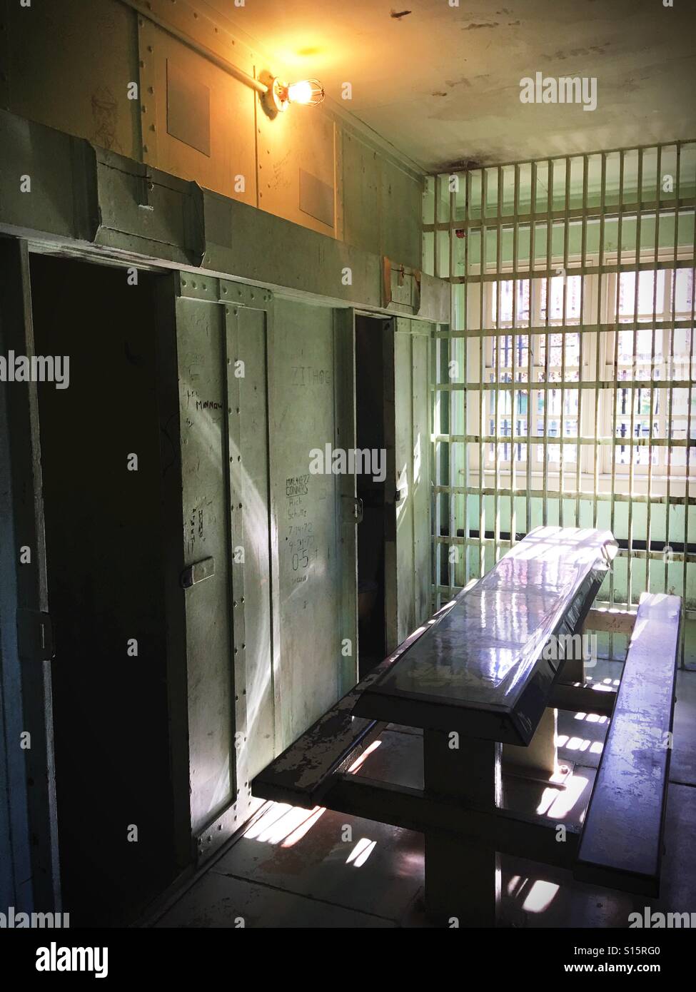 Jail cell bars hi-res stock photography and images - Alamy