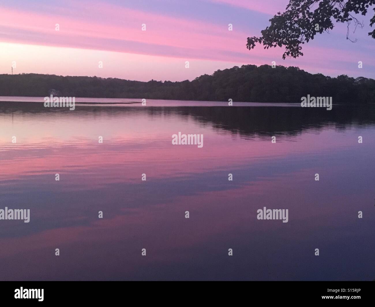 Pink purple lake hi-res stock photography and images - Alamy
