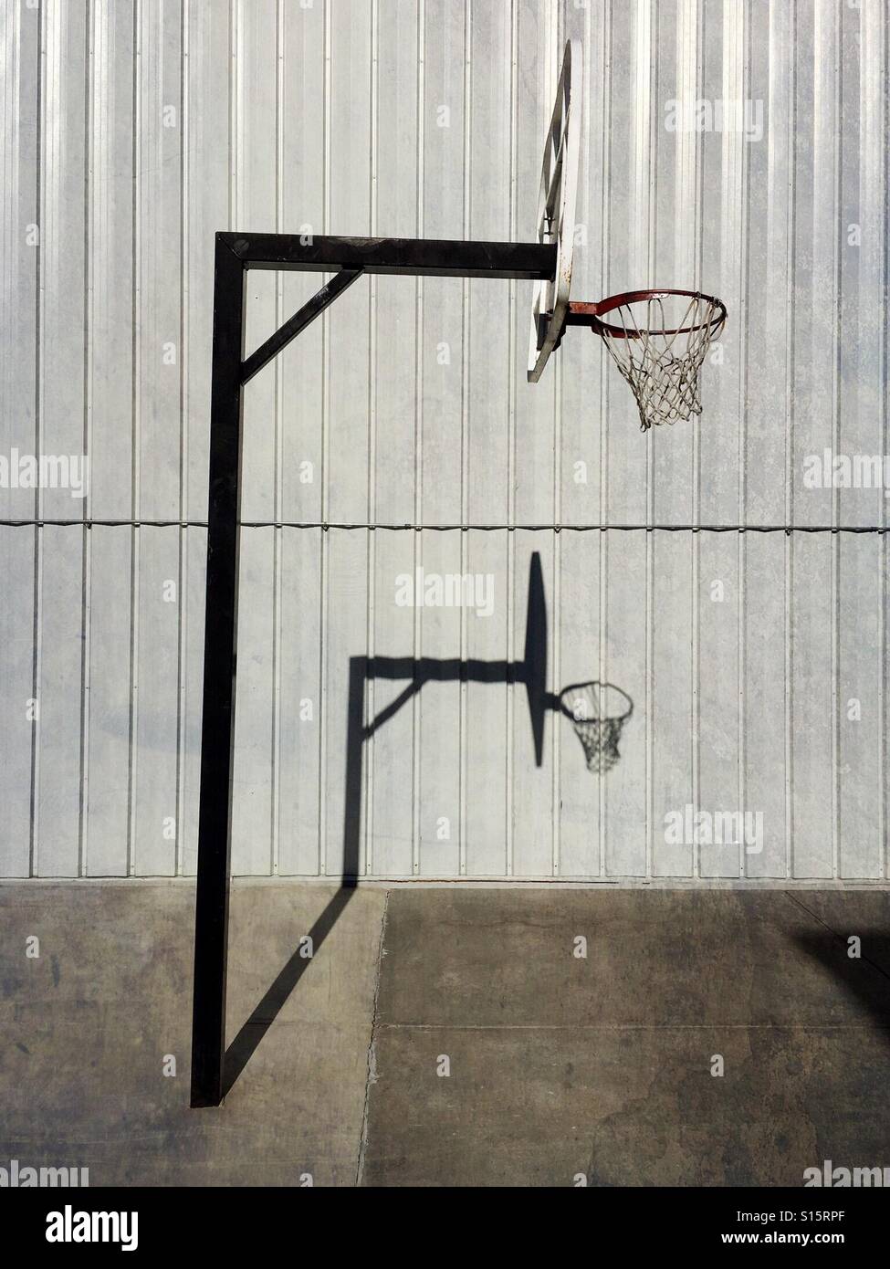 Basketball with shadow hi-res stock photography and images - Alamy