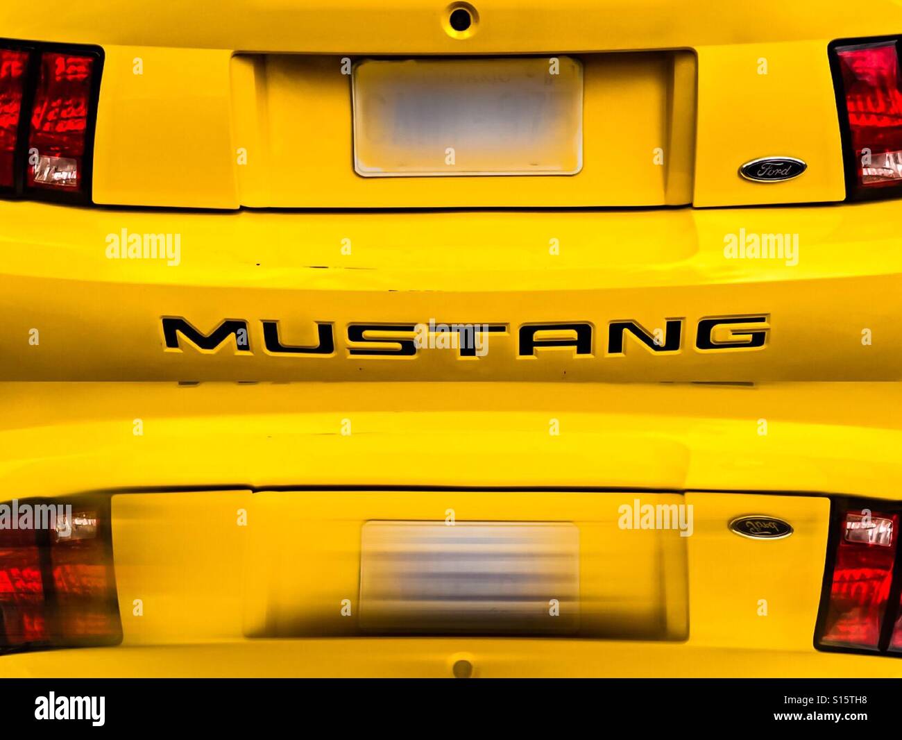 Mustang rear end hi-res stock photography and images - Alamy