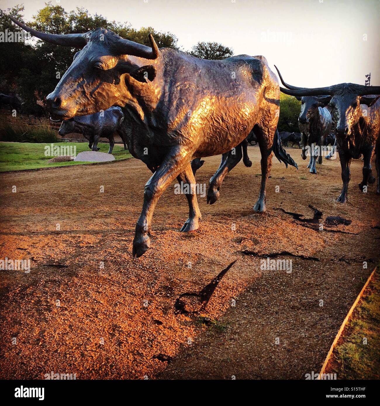 Dallas texas pioneer plaza hi-res stock photography and images - Alamy