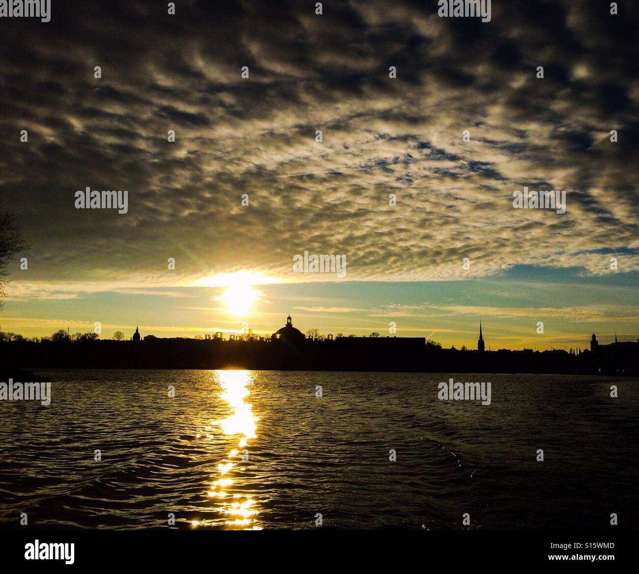 The harbour at Stockholm, Sweden Stock Photo - Alamy