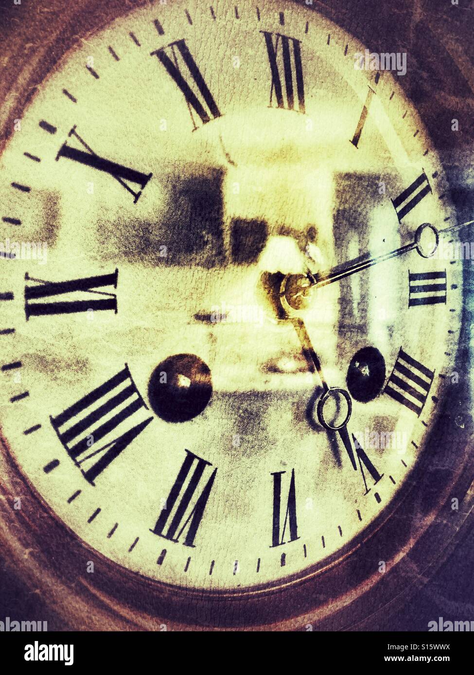 Winding a clock hi-res stock photography and images - Alamy