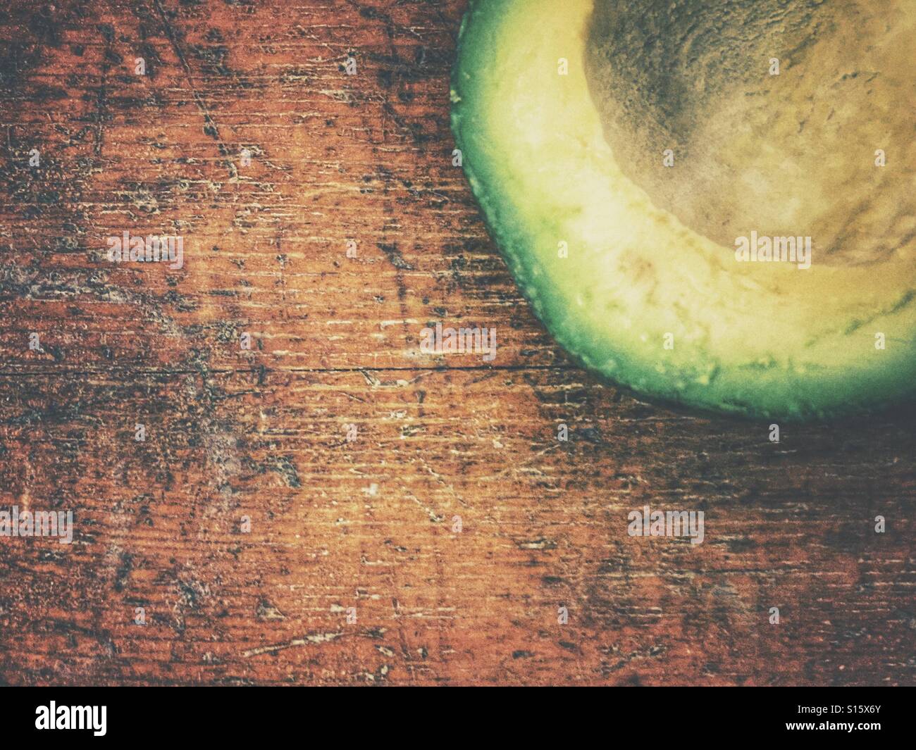 Avocado on the table Stock Photo - Alamy