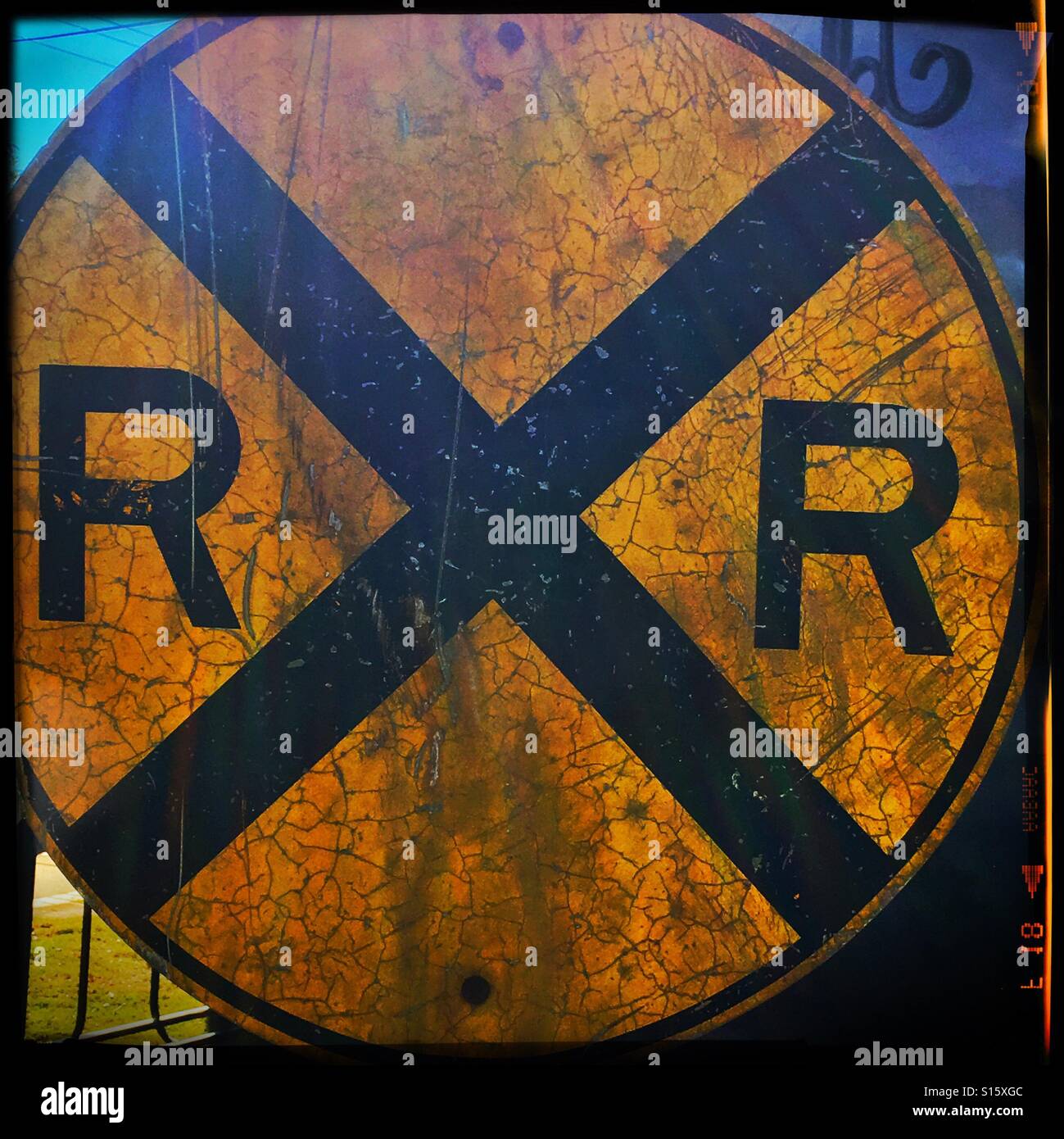 Railroad sign hi-res stock photography and images - Alamy