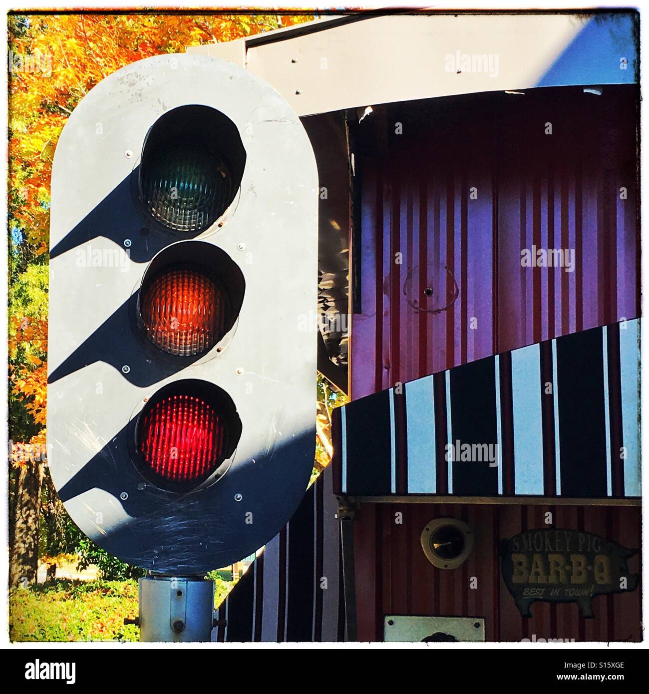 Railroad lights hi-res stock photography and images - Alamy